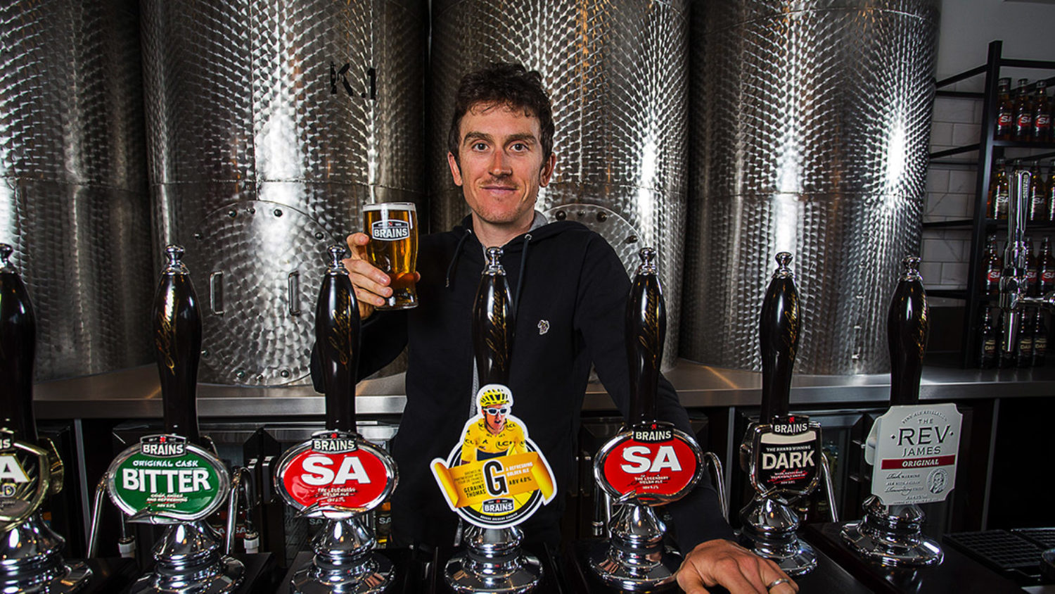 Brains launch new beer with Geraint Thomas | S.A. Brain & Co Ltd.