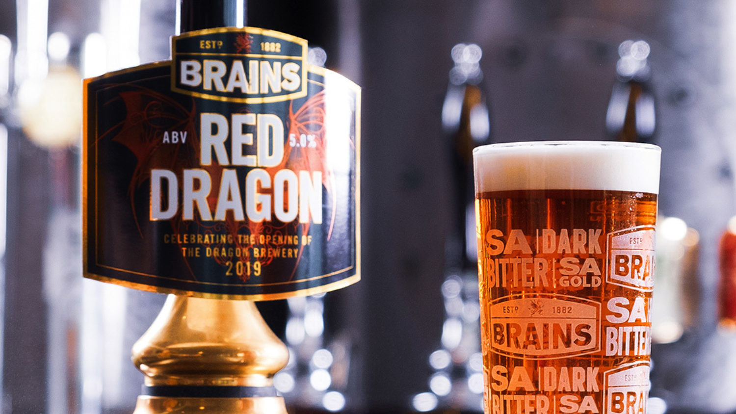 Brains launch Red Dragon celebration beer! | S.A. Brain & Co Ltd.