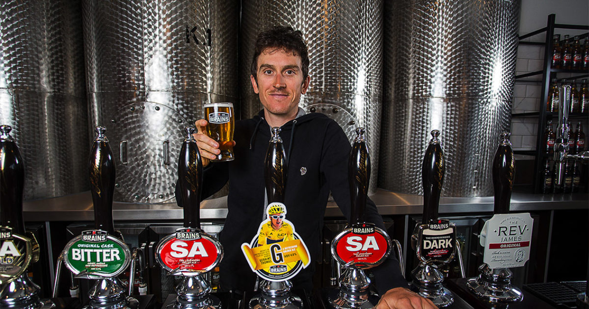Brains launch new beer with Geraint Thomas | S.A. Brain & Co Ltd.